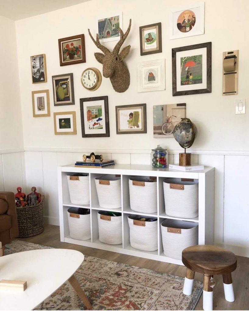 A Simple (and free) DIY To Create Some Seriously Cute Kid's Art