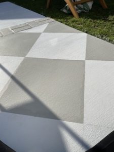 Painted Checkered Floors: How To Completely Transform Your Patio On A ...